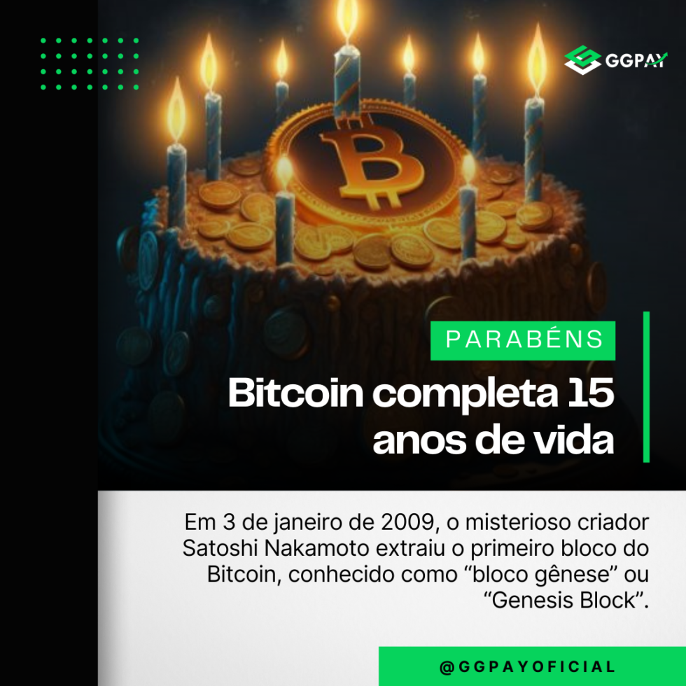 Parabéns, BTC! Bitcoin completa 15 anos de vida - GGPay